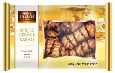 Fine-Biscuits Crispy Cookies w Glaze 450g