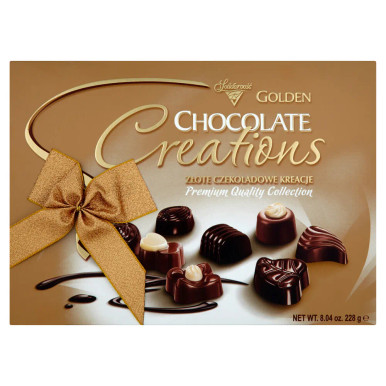 Solidarnosc Box Golden Chocolate Creations 228g