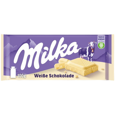 Milka White Choco bar 100g