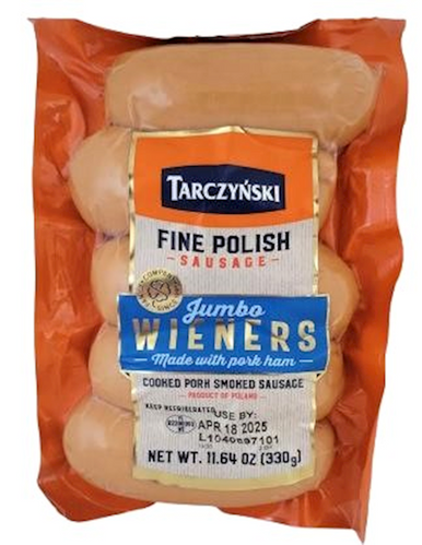 Tarczynski Jumbo sausage-wieners w ham 330g