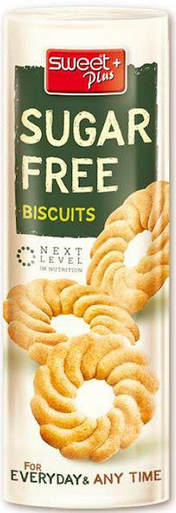 SweetPlus Sugar free tea biscuits 150g