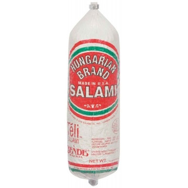 Bende Teli Salami short appr 0.75lb - Pirinfoods