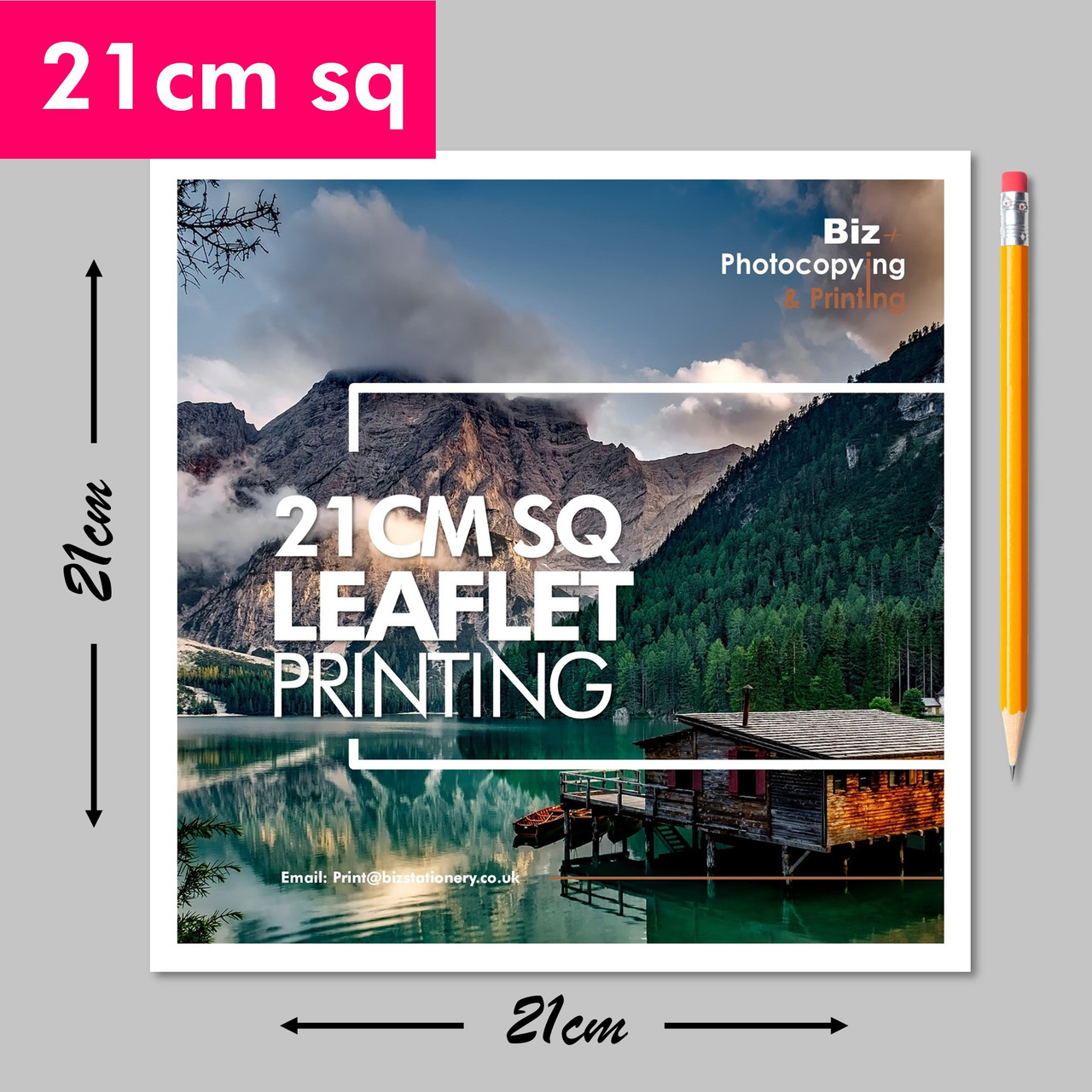 210mm Square Flyers & Leaflets - Biz+ Stationery Superstore