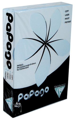 PAPAGO COLOURED PAPER 80GSM BLUE (PACK OF 500 SHEETS) - Biz+ Stationery ...