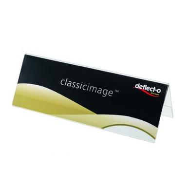 DEFLECTO TENT SIGN HOLDER - Biz+ Stationery Superstore