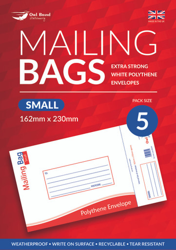 5 PACK SMALL MAIL BAG - Biz+ Stationery Superstore