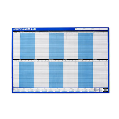 2026 UN-MOUNTED STAFF PLANNER - Biz+ Stationery Superstore