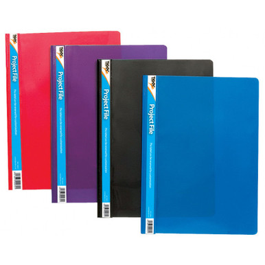 A4 Project File-Assorted - Biz+ Stationery Superstore
