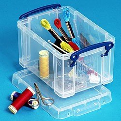 REALLY USEFUL BOX CLEAR 1.6L - Biz+ Stationery Superstore