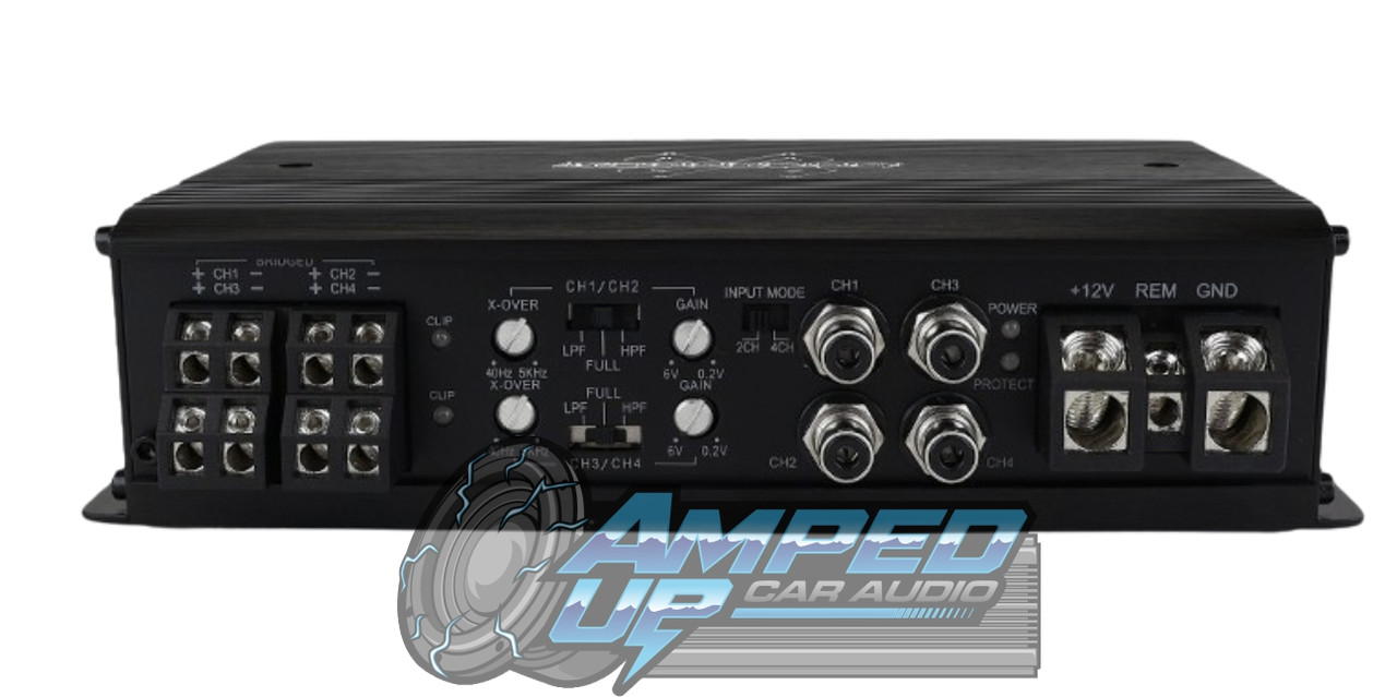 Crossfire Audio CFM-800.4 | 4 Channel Amplifier | 800W RMS x 4CH