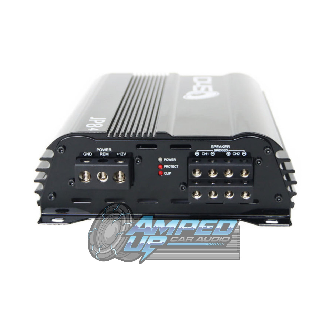 Down4Sound JP84 Gloss Black Amplifier | 400 Watts RMS 4CH