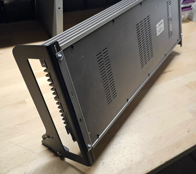 Jims Machineworx Adjustable FLIPPED Back wall or floor mount amplifier ...