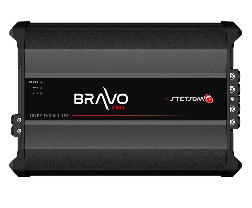 Stetsom Bravo Full 5000 1 Ohm (Bravo Series) Car Amplifier Monoblock ...