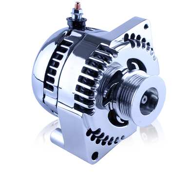 Mechman 240 Amp Racing High Output Polished Billet Alternator For 6/12 ...