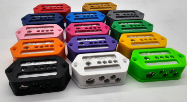 Jims Machineworx Cased 4 Gauge To 4-8 Gauge Distribution Block