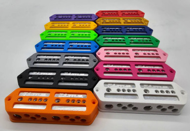 Jims Machineworx Duel Cased 4 Gauge To 4-8 Gauge Distribution Block