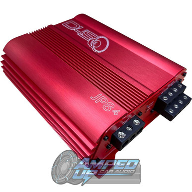 Down4Sound JP84 Red Amplifier | 400 Watts RMS 4CH