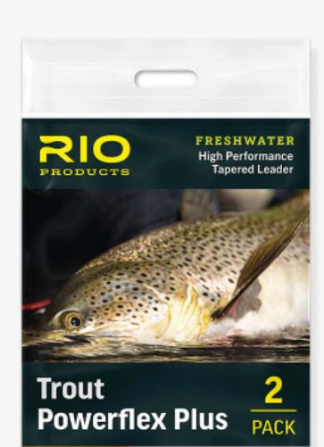 RIO POWERFLEX PLUS 2 PACK LEADER - FRED'S CUSTOM TACKLE