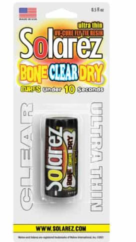 SOLAREZ BONE DRY, CLEAR, ULTRA-THIN - FRED'S CUSTOM TACKLE
