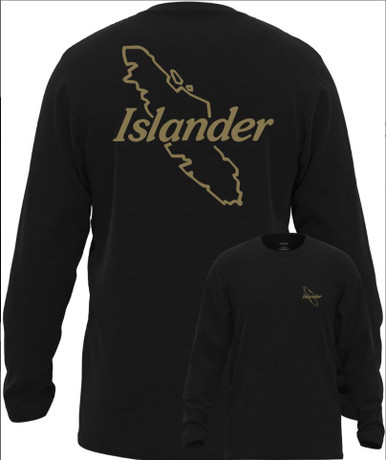 ISLANDER LOGO TEE LONG SLEEVE - FRED'S CUSTOM TACKLE