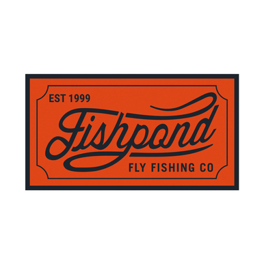 FISHPOND HERITAGE STICKER 5" - FRED'S CUSTOM TACKLE
