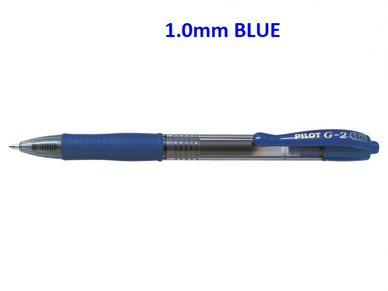 Pilot G2 Retractable Gel Pen Broad Tip 1.0mm - 1 Dozen | PENSWORLD