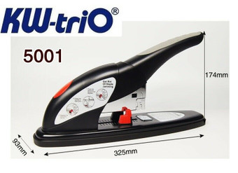 KW TRIO Heavy Duty Stapler 5001, staple up to 120 sheets | Pensworld