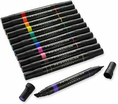 Prismacolor Premier Marker Set 12 - Art Supplies Castlemaine