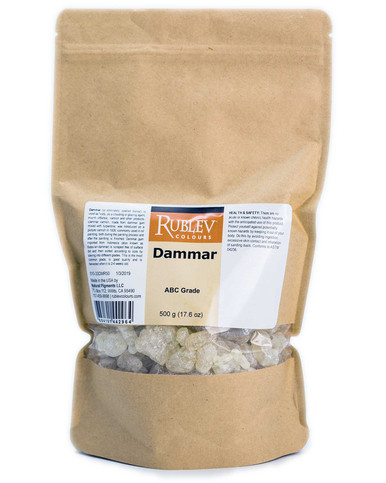 Rublev-Damar Crystals 500g - Art Supplies Castlemaine