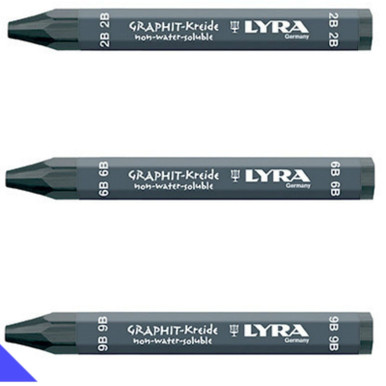 Lyra 9B Graphite Crayon - Art Supplies Castlemaine