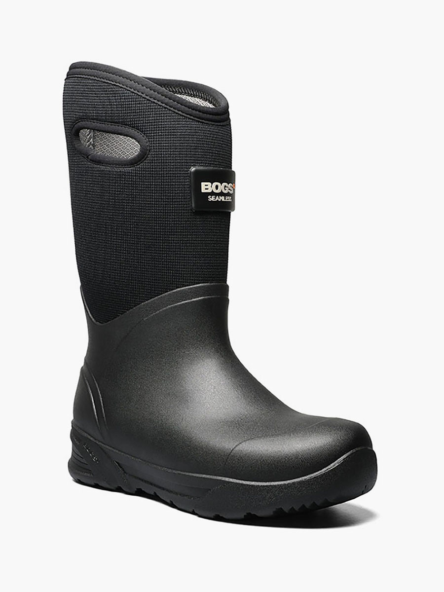 BOGS Bozeman Tall Insulated Gumboots in Black - Koolstuff Australia