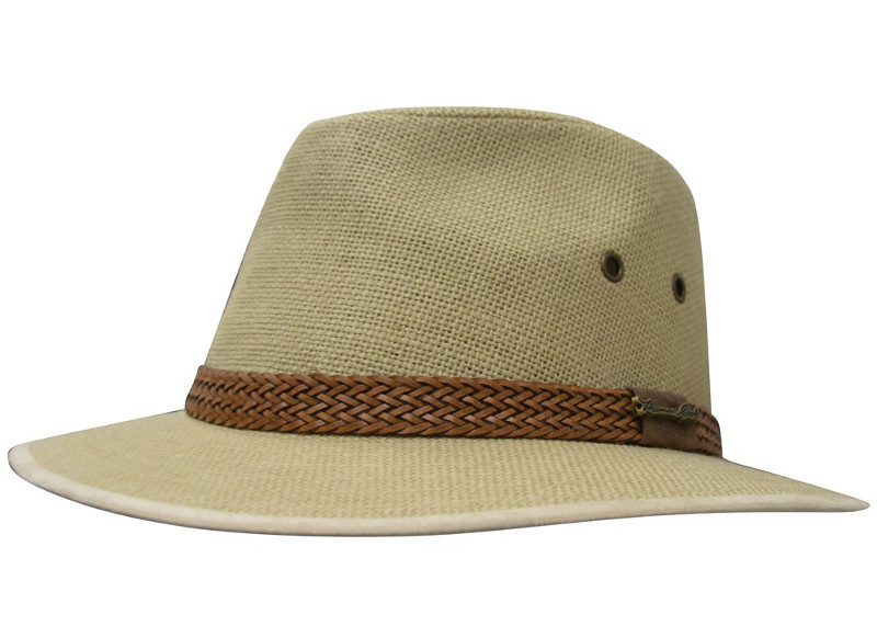 Thomas Cook Broome Linen Hat in Tan - Koolstuff Australia