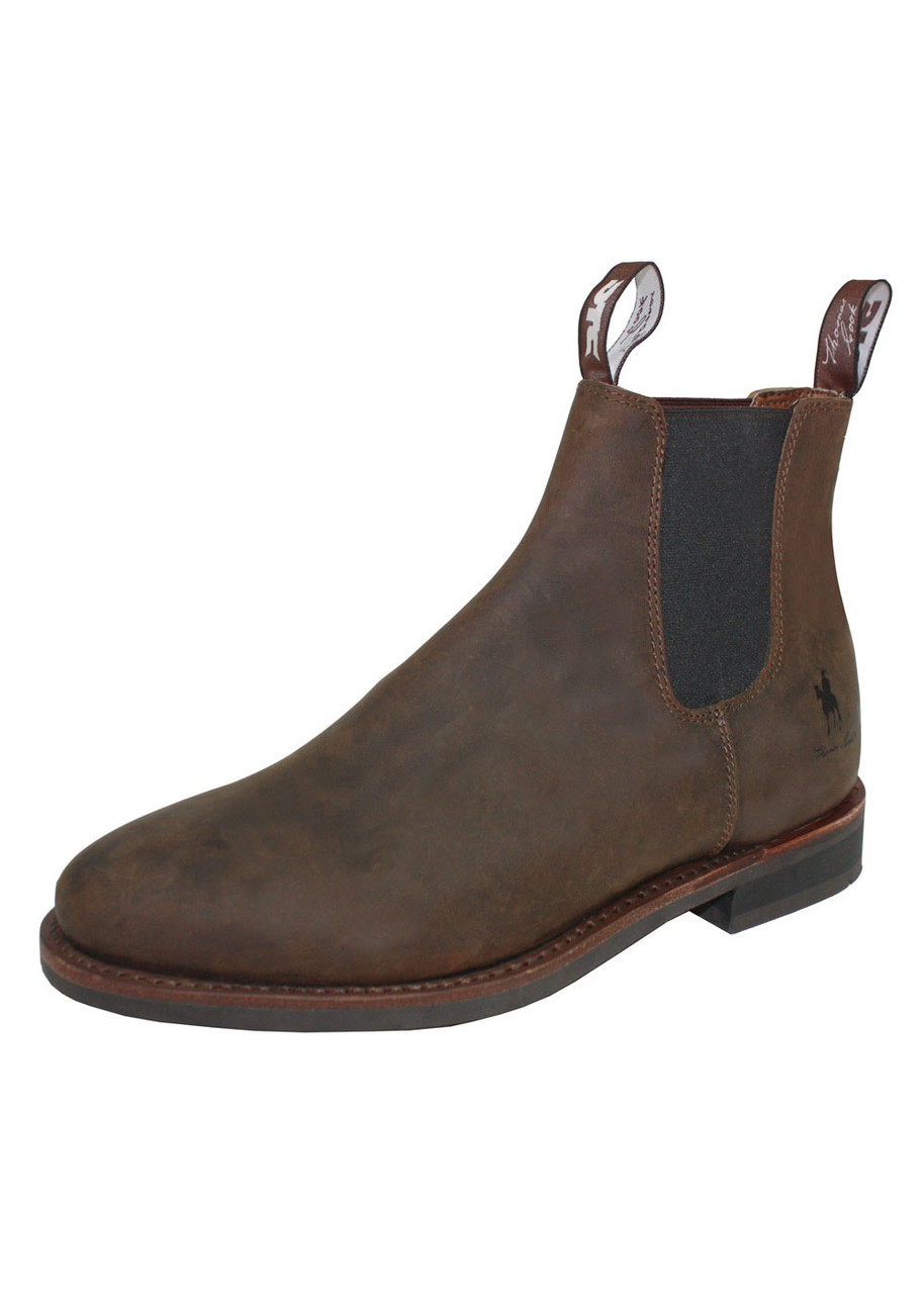 Thomas Cook Duramax Leather Lined Leather Boots in Crazy Horse ...