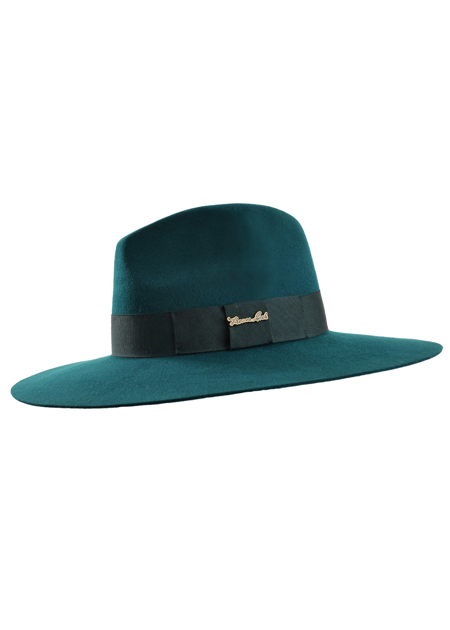 Thomas Cook Augusta Wool Felt Hat in Teal - Koolstuff Australia