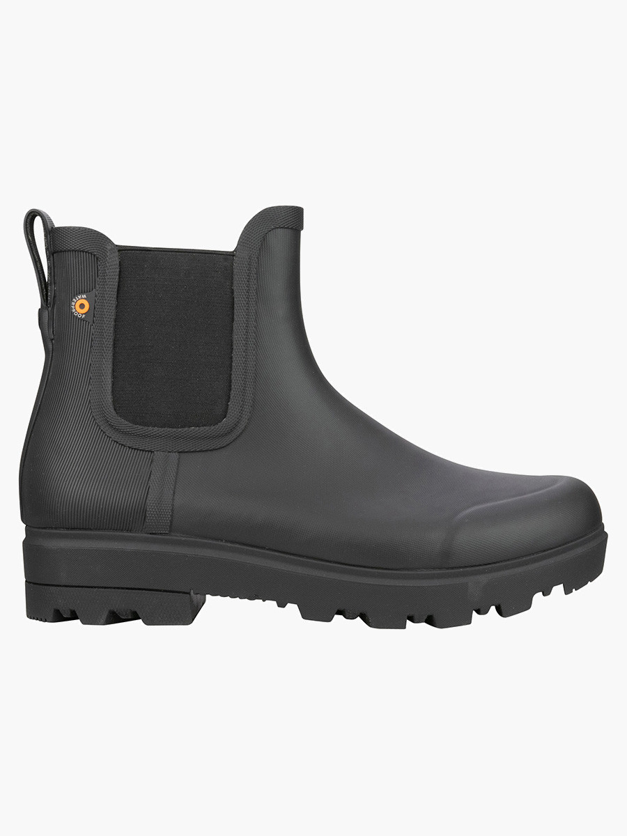 BOGS Holly Chelsea Women's Waterproof Gumboots in Black - Koolstuff ...