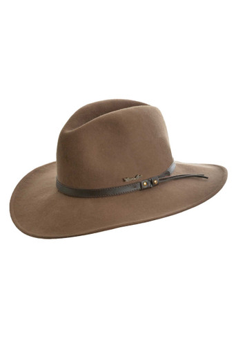 Thomas Cook Crushable Hat Made From Pure Wool Felt in Fawn - Koolstuff ...