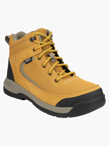 BOGS Battler Mid Composite Safety Toe Waterproof Work Boots in Camel ...