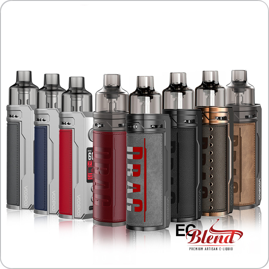 Personal Vaporizer E-Cig - VOOPOO - Drag S2 - Starter Kit - ECBlend