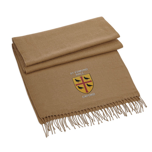 St Edmund College Embroidered Scarf