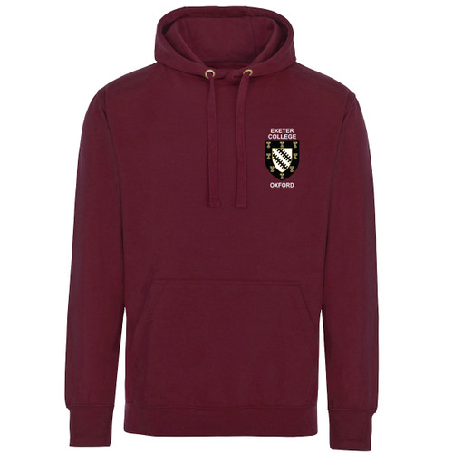 Exeter Hoodie - Maroon | University of Oxford