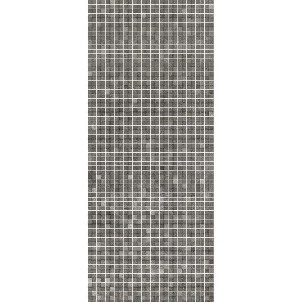 Mosaic Graphite Matt Tile Effect PVC Shower Panel (10mm)