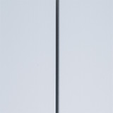 Plain White Gloss Chrome Stripe PVC Wall Panel (8mm)