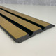 Waterproof Metallic Gold 3D Slat Wall Panel