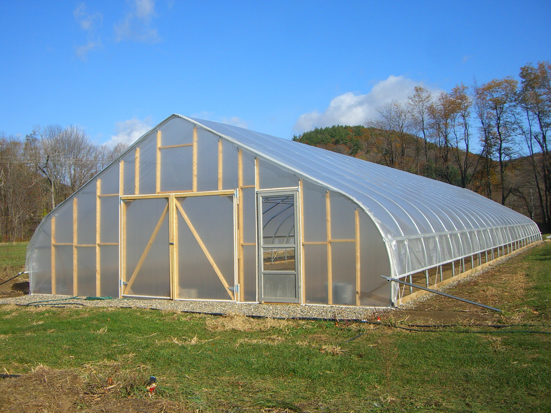 High Tunnel Greenhouse 26 x 96 Durable Greenhouse Systems Rimol