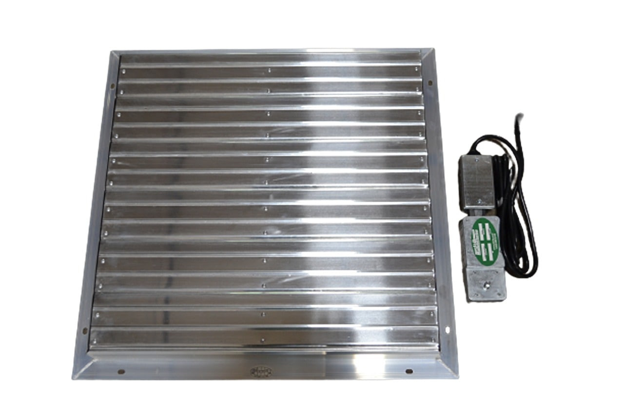 24" Corded Motorized Shutter