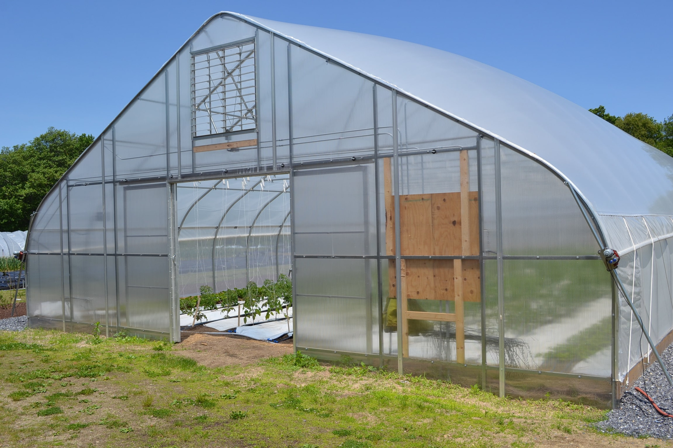 High Tunnel Greenhouse 30 x 72 - Grow Year Round - Rimol Greenhouses