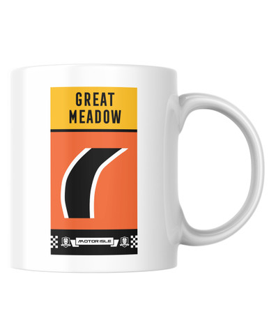 Southern 100 Corner Sign Great Meadow Mug