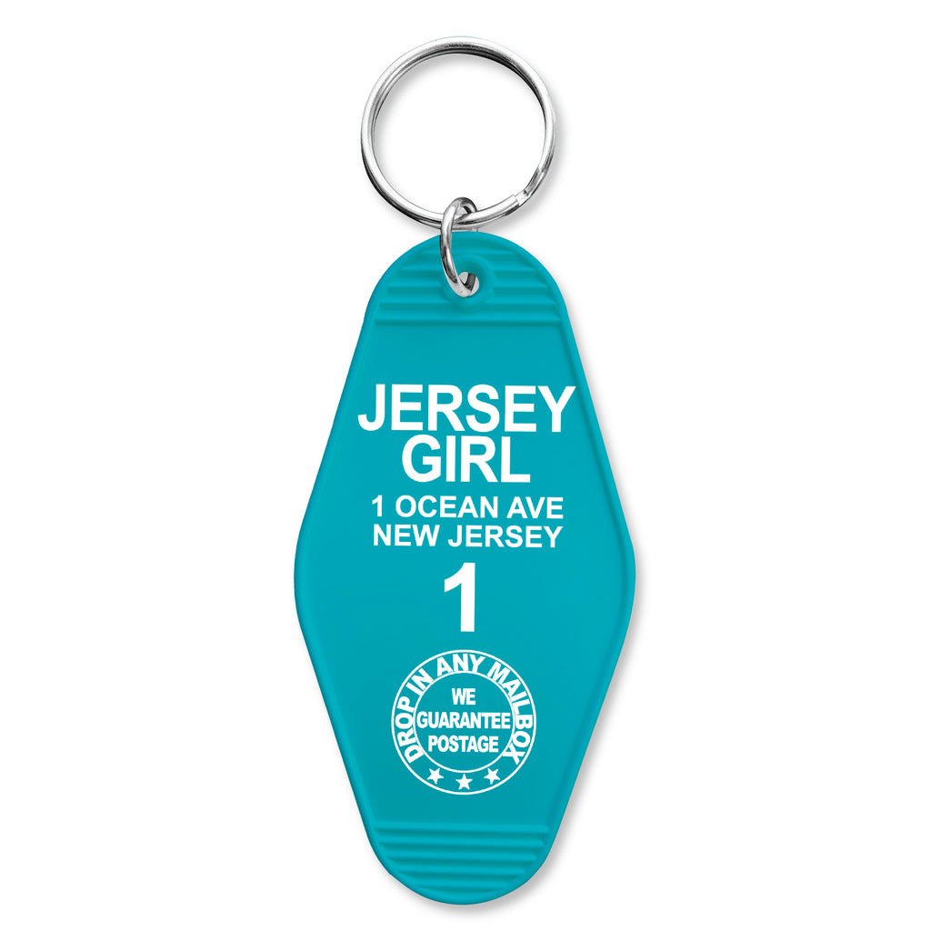 JERSEY GIRL HOTEL ROOM KEYCHAIN - Jersey4Sure