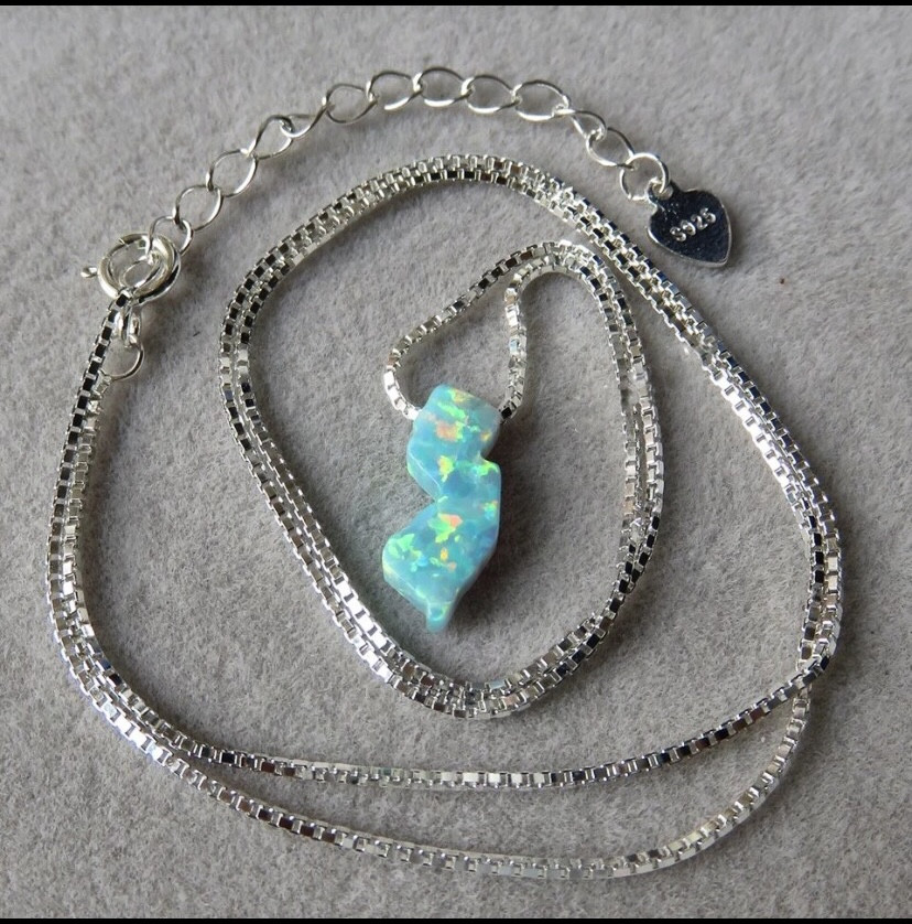 Handmade Opal Necklace - Jersey4Sure