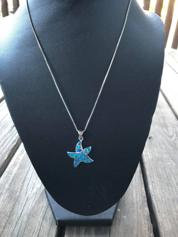 Handmade Opal Necklace - Jersey4Sure